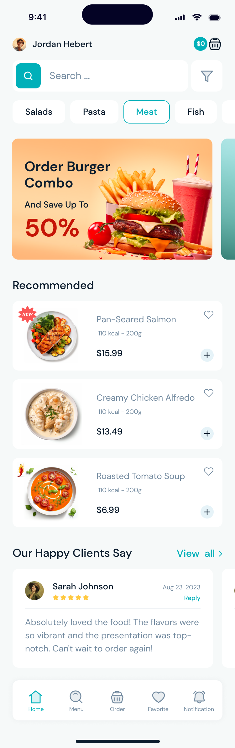 DineHub - Restaurant Food Delivery Figma UI Template by George_Fx | ThemeForest
